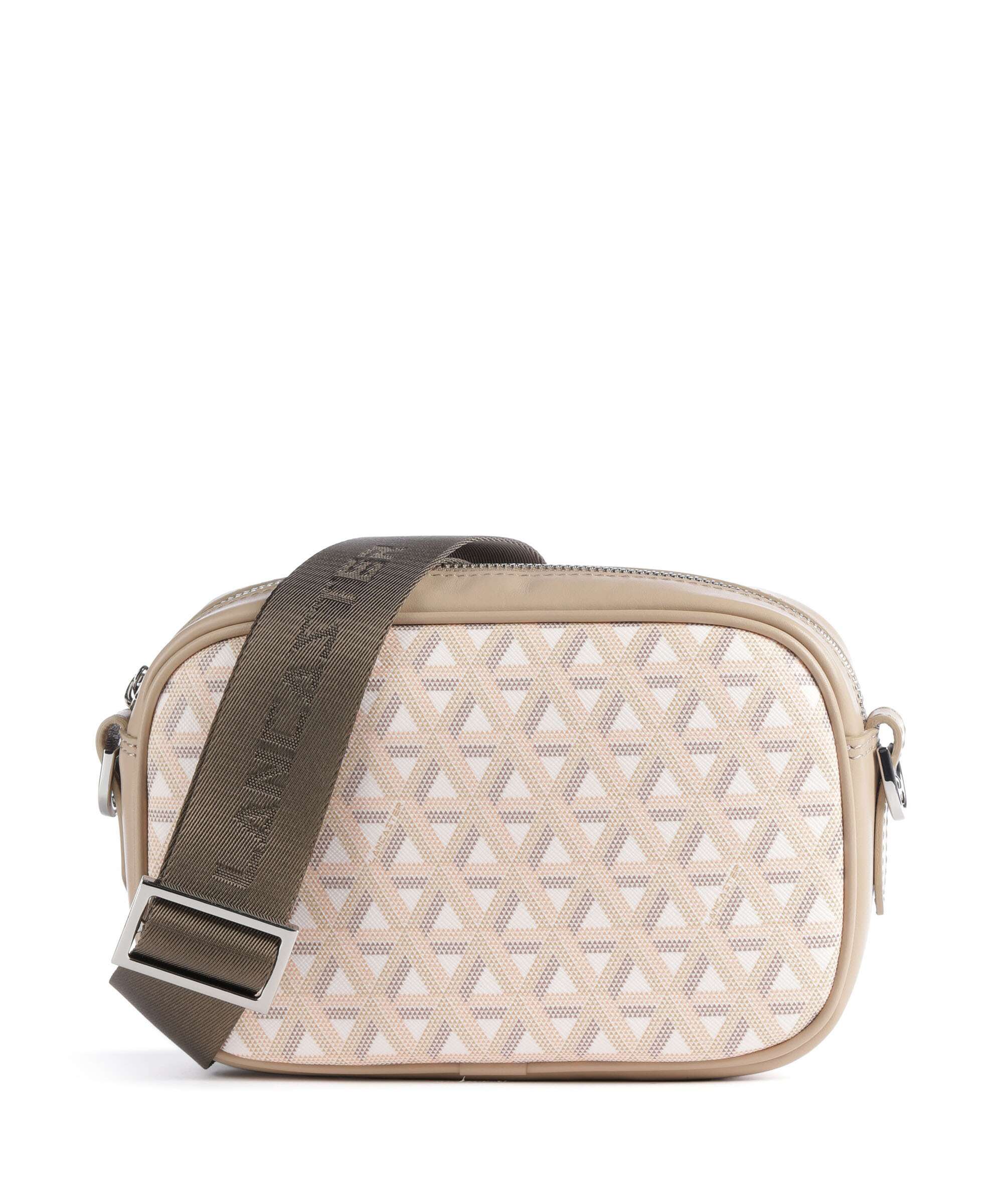 Lancaster Ikon IT Crossbody tas imitatieleer beige - 480-101-BEIGE – WARDOW