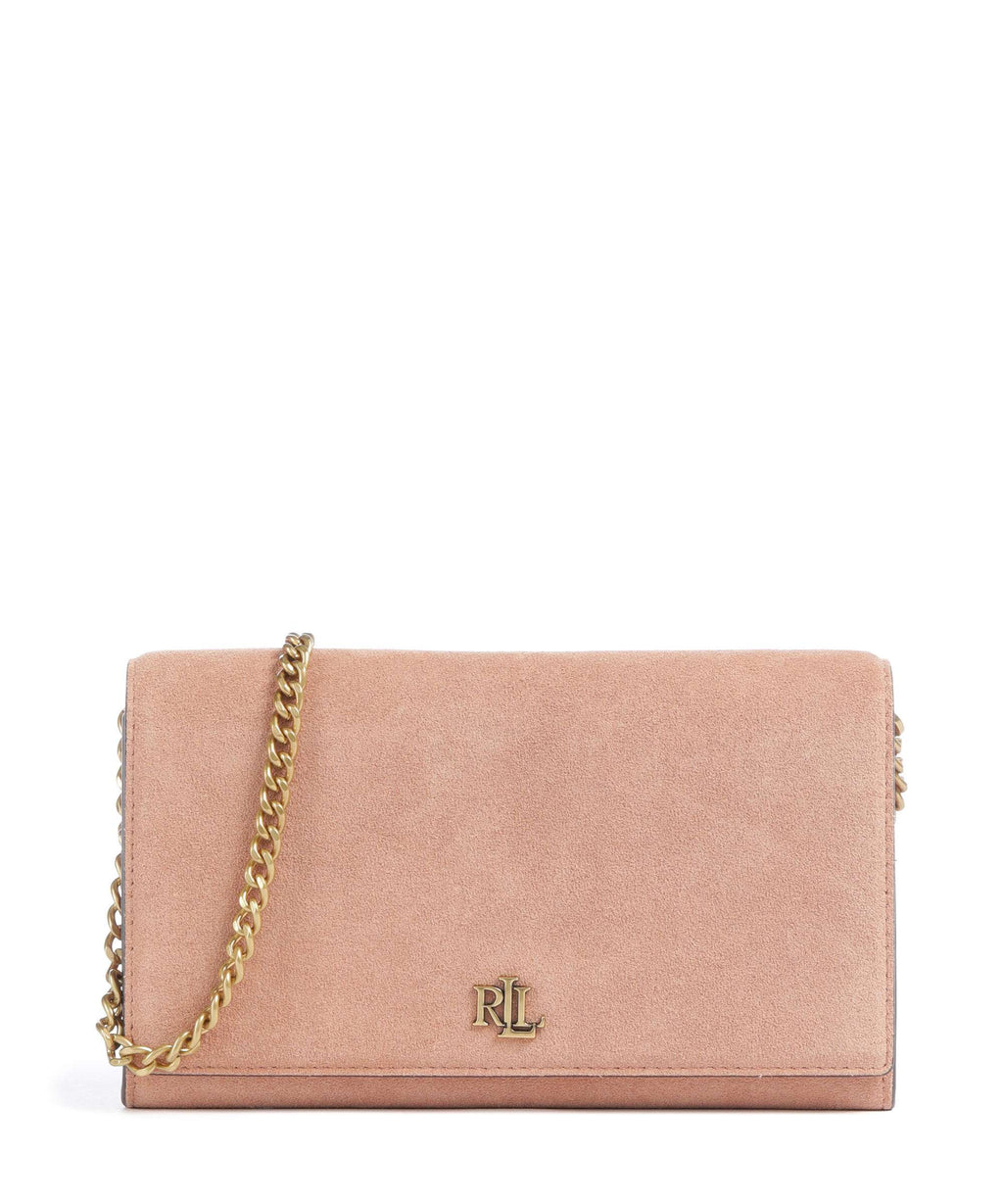 Lauren Ralph Lauren Adair II Large Portemonnee geborsteld rundleer pink ...
