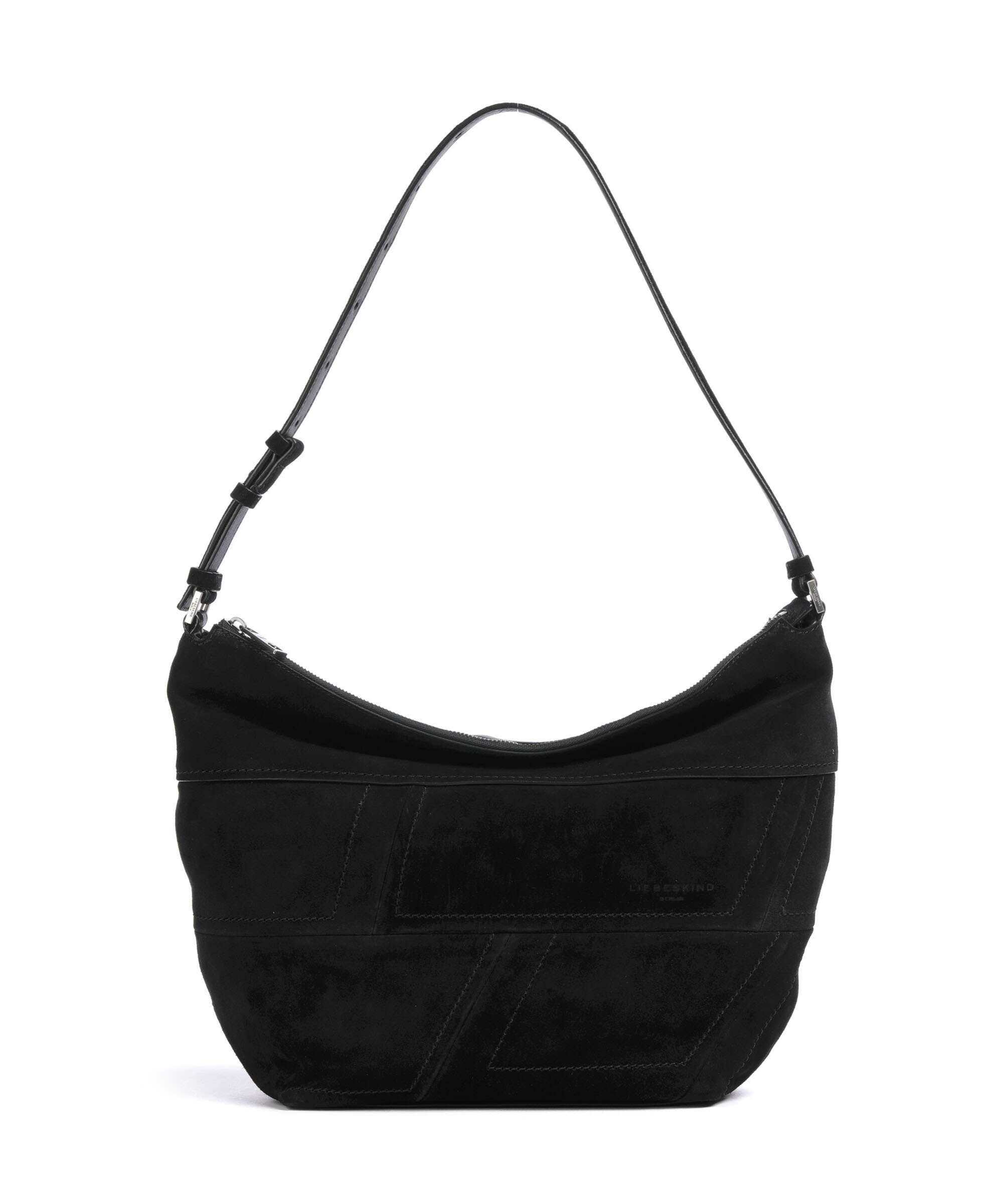 Liebeskind Edda Promo Suede M Hobo tas geborsteld leer, gegreineerd ...