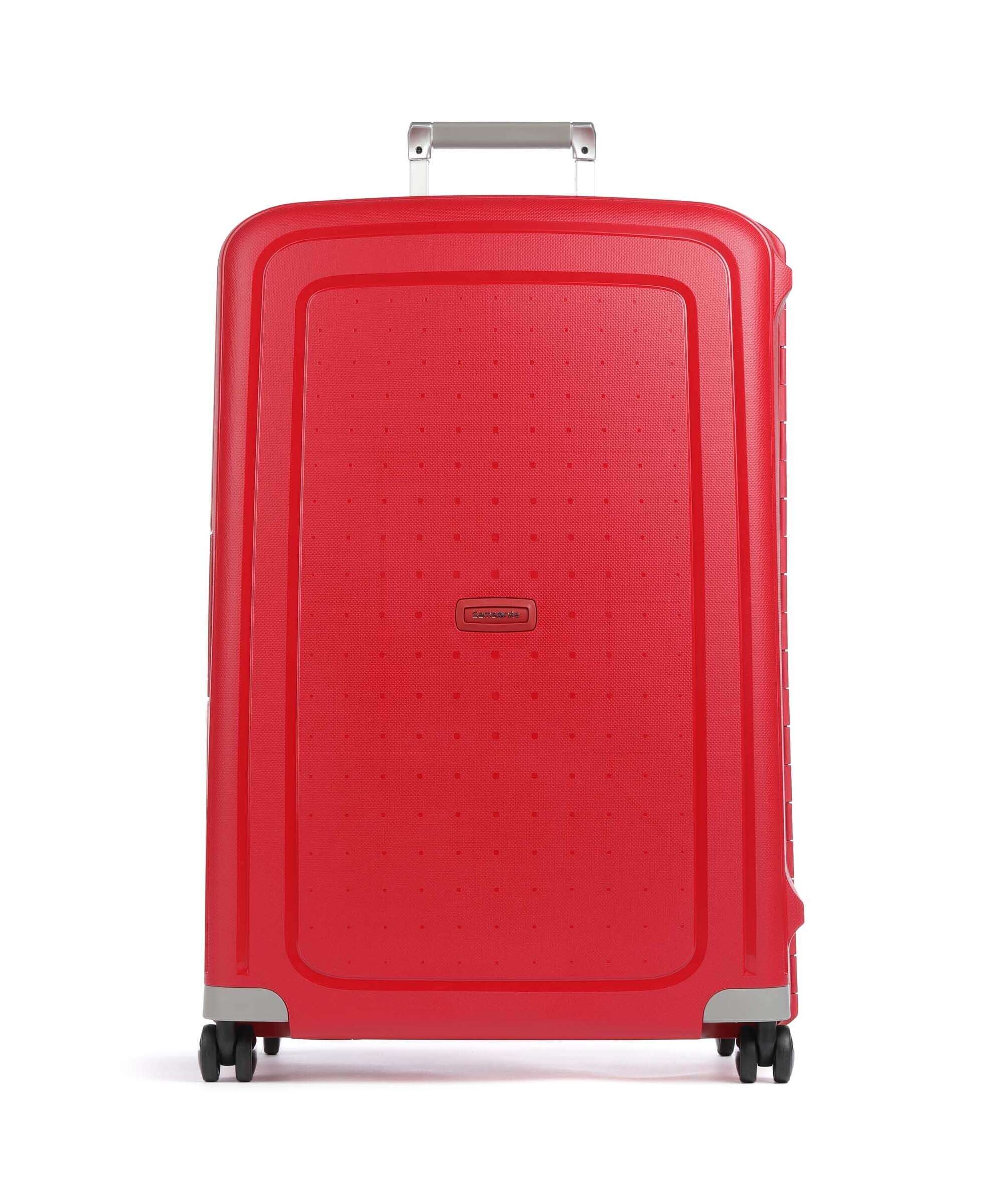 Samsonite S'Cure Trolley (4 wielen) crimson/red 75 cm - 49308-1235 – WARDOW