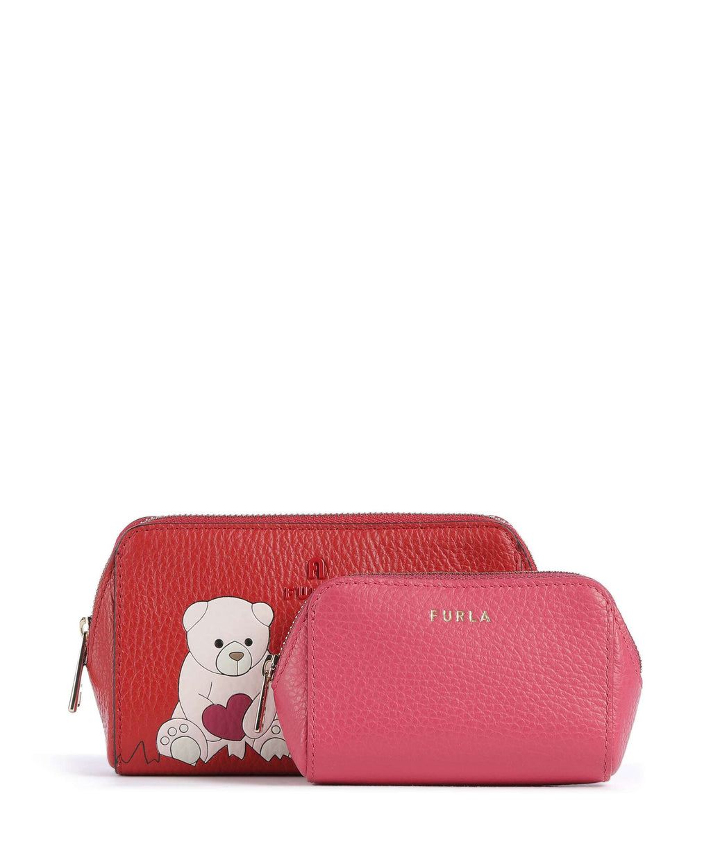 Furla Camelia M Make-up tasje red/velvet pink 15 cm - WE00453-BX4291 ...