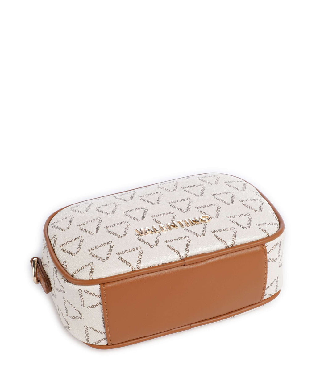 Valentino Bags Lady Re Crossbody bag polyurethane bianco/cuoio ...
