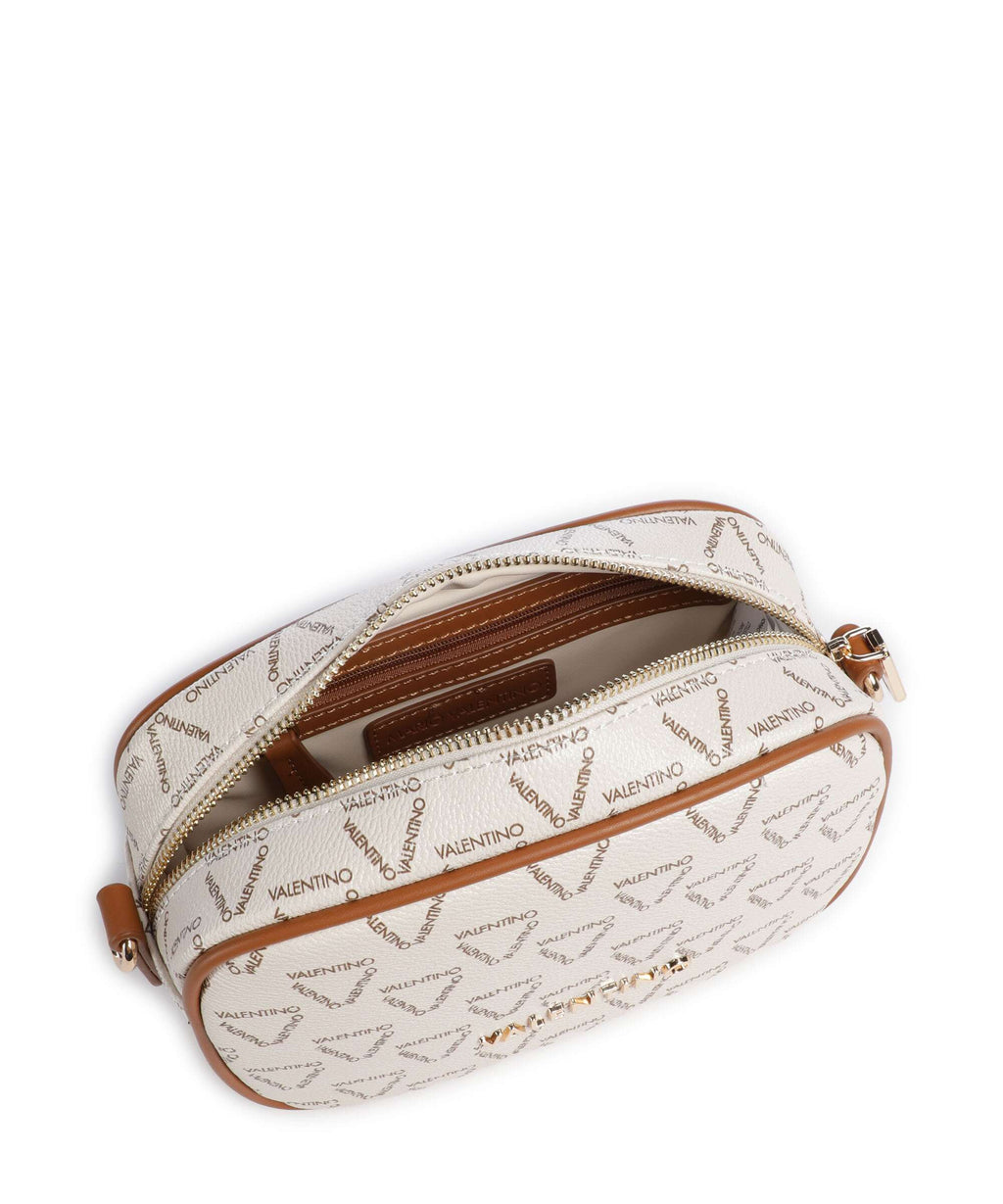 Valentino Bags Lady Re Crossbody bag polyurethane bianco/cuoio ...